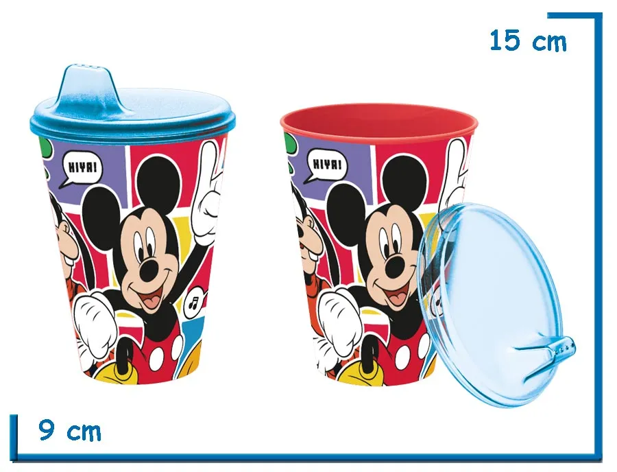MICKEY MOUSE VASO 430 ML EASY SLIPPER – Pablos Toys | Juguetería Mayorista