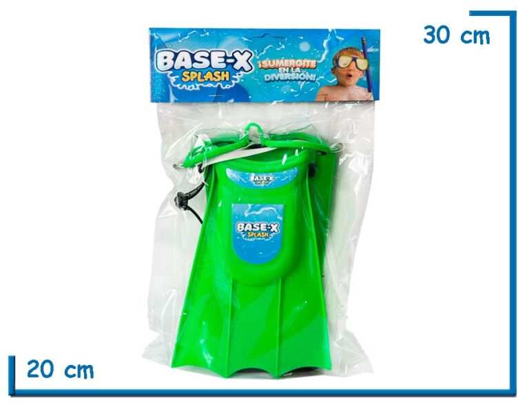 BASE-X SPLASH SET DE BUCEO VERDE EN BOLSA – Pablos Toys | Juguetería ...