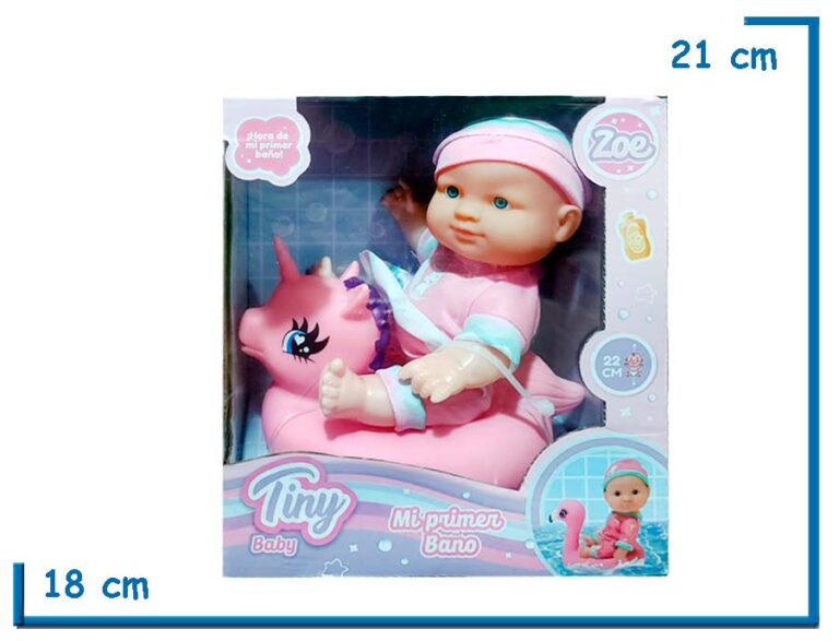 TINY BABY BEBE ROPA ROSA SALVAVIDAS ANIMALITO 22CM – Pablos Toys | Juguetería Mayorista
